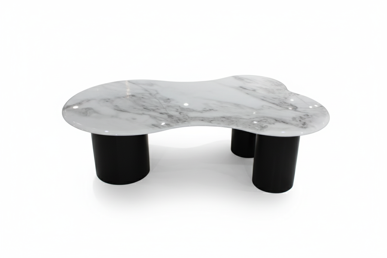 Light Furry Center Table – Woodpecker Furniture